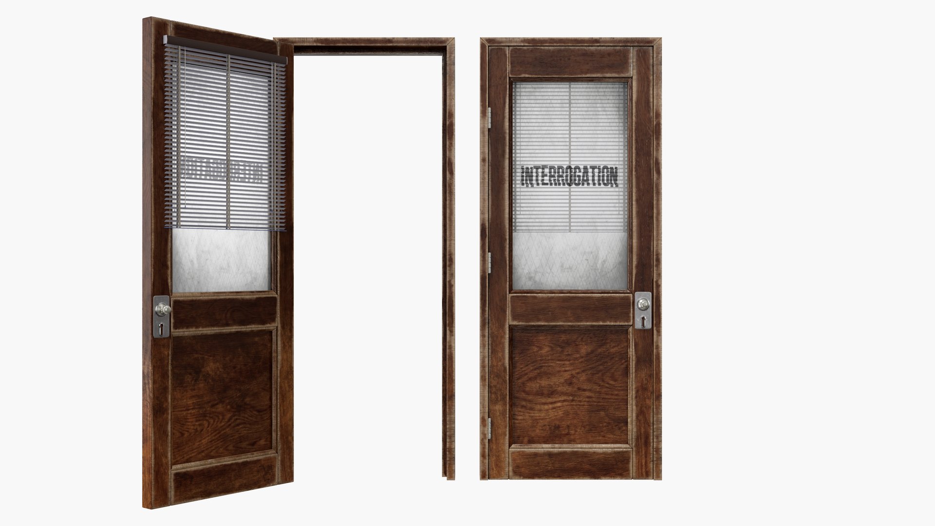 3D Wooden Door Model - TurboSquid 1782075