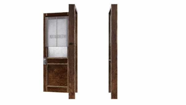 modelo 3d Puerta de madera - TurboSquid 1782075