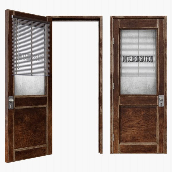 modelo 3d Puerta de madera - TurboSquid 1782075