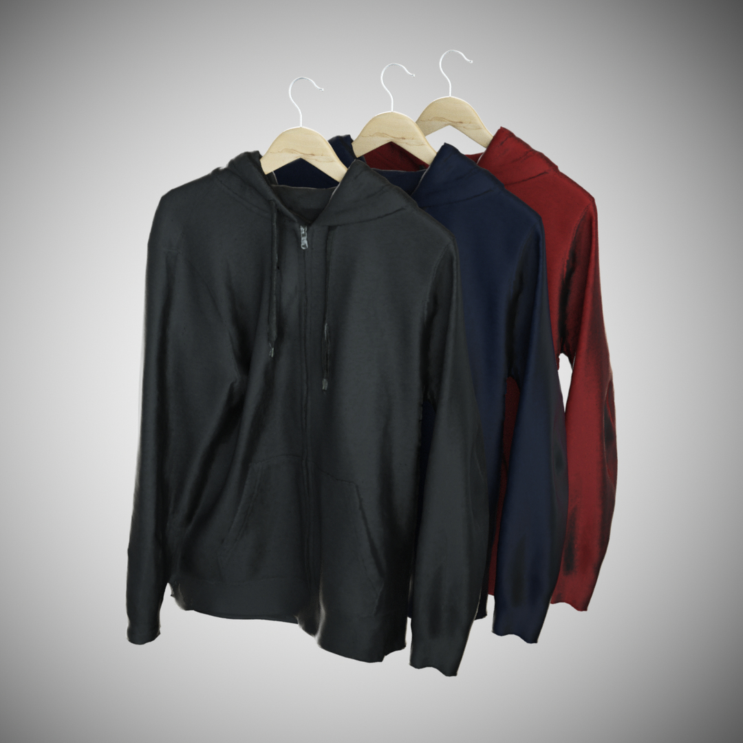 3D Hoodies Hangers Model - TurboSquid 1423390