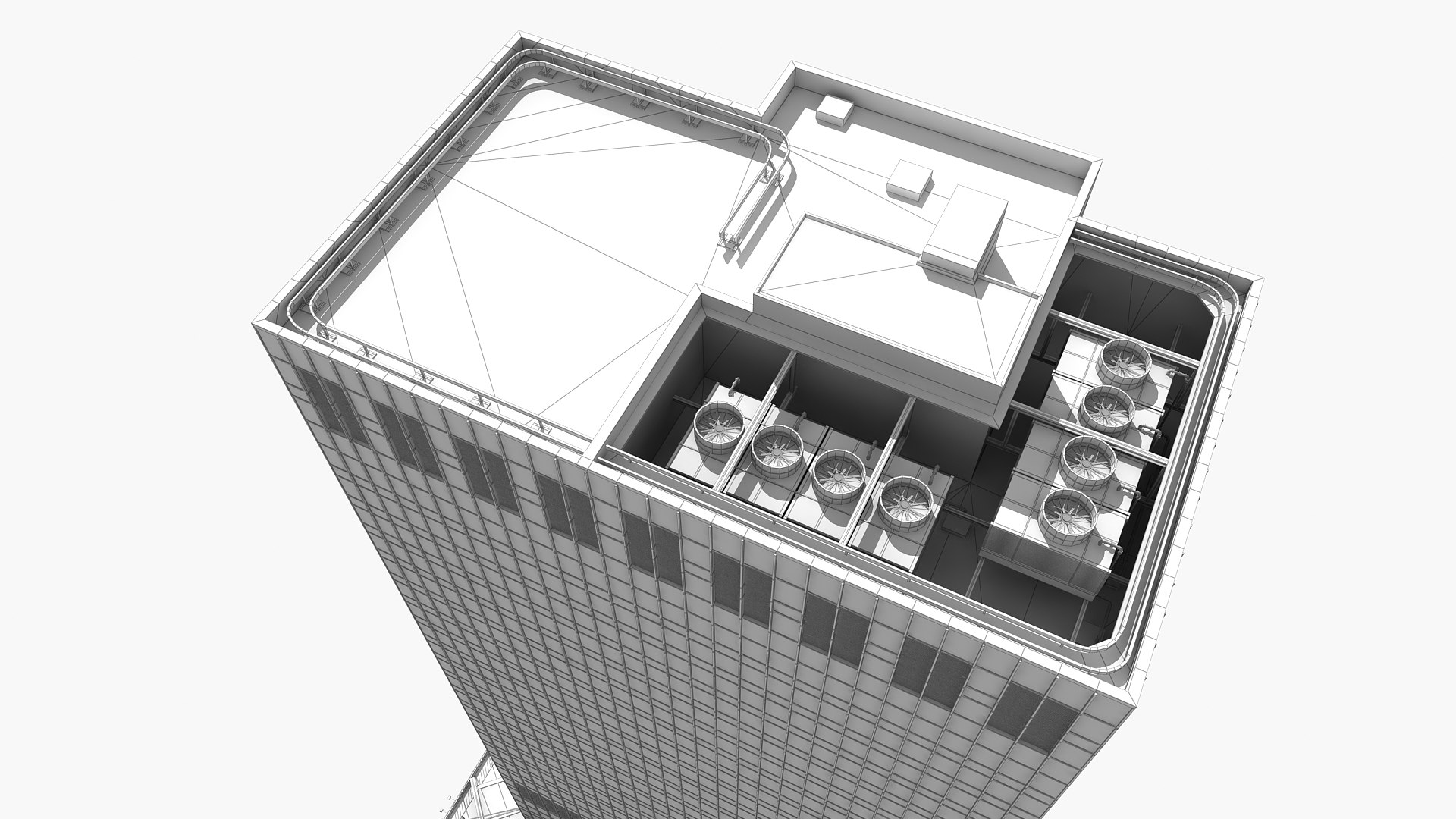 3D 1500 Building Textured model - TurboSquid 2139765