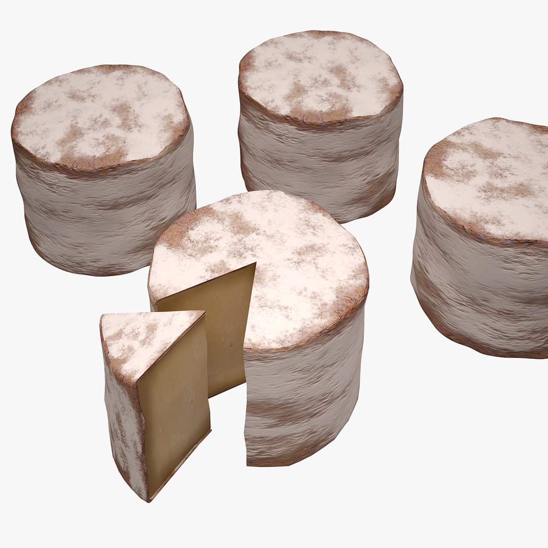 3d Model Cheese