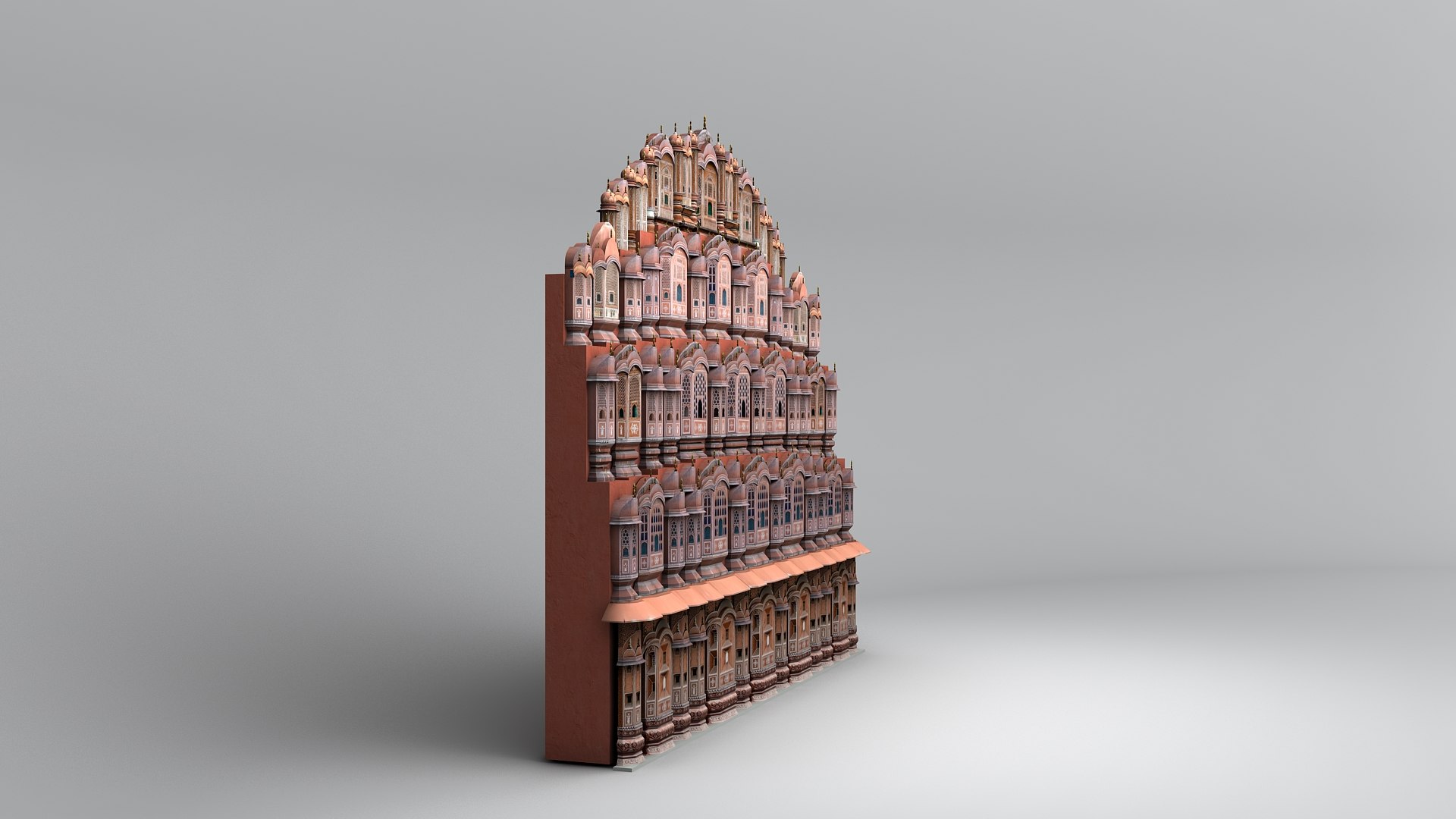 Hawa Mahal Jaipur 3D Model - TurboSquid 1967334