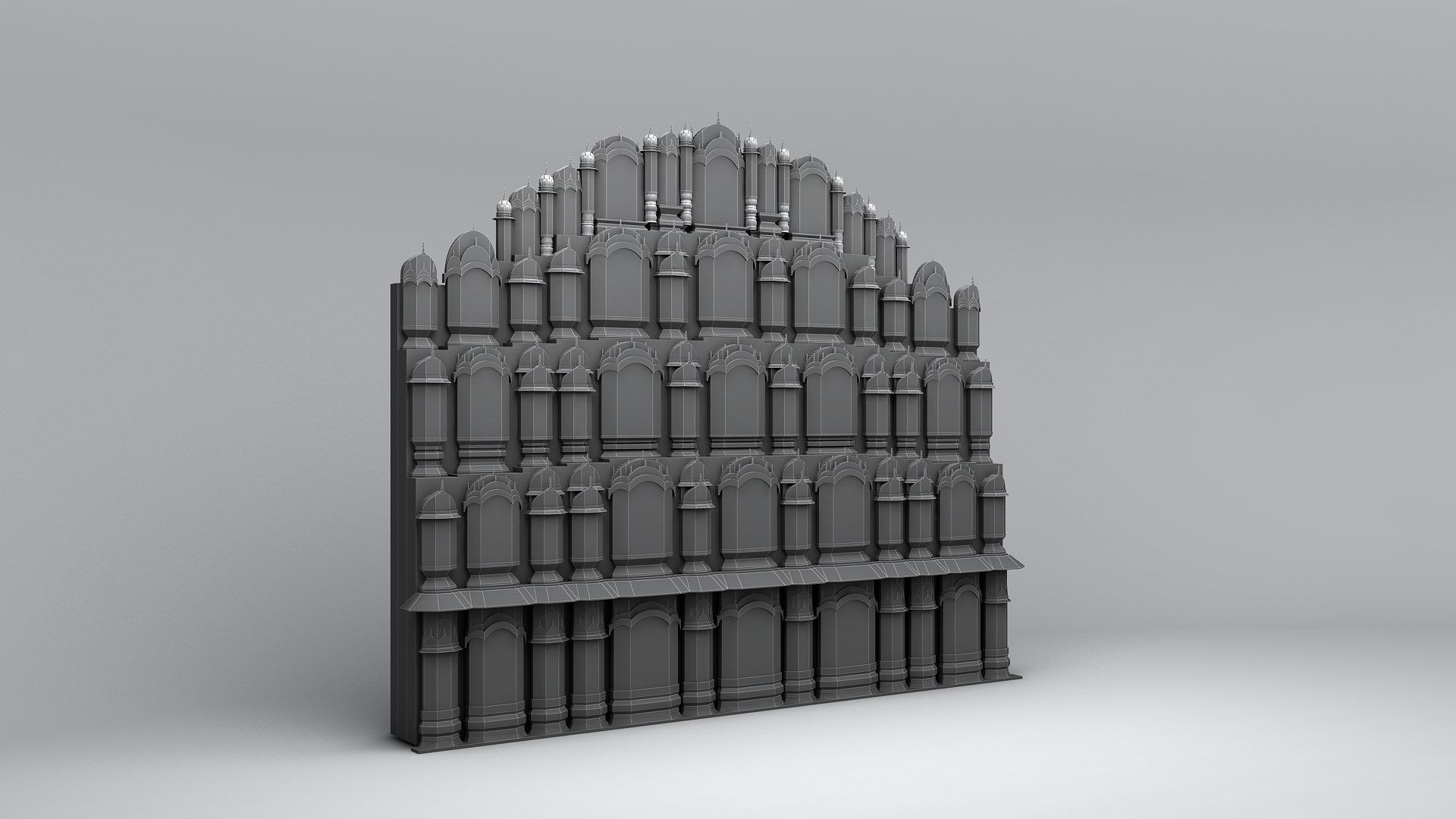 Hawa Mahal Jaipur 3D Model - TurboSquid 1967334