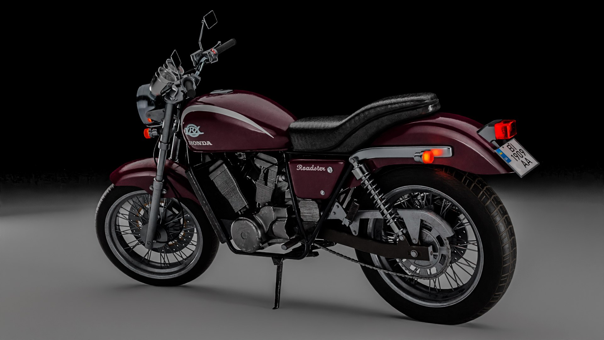 Honda VRX 400 3D Model - TurboSquid 1879988