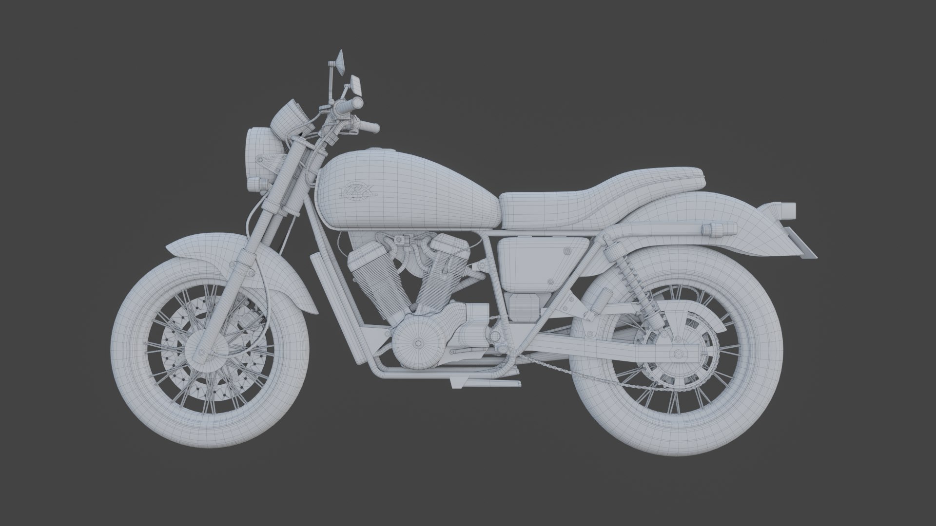 Honda VRX 400 3D Model - TurboSquid 1879988