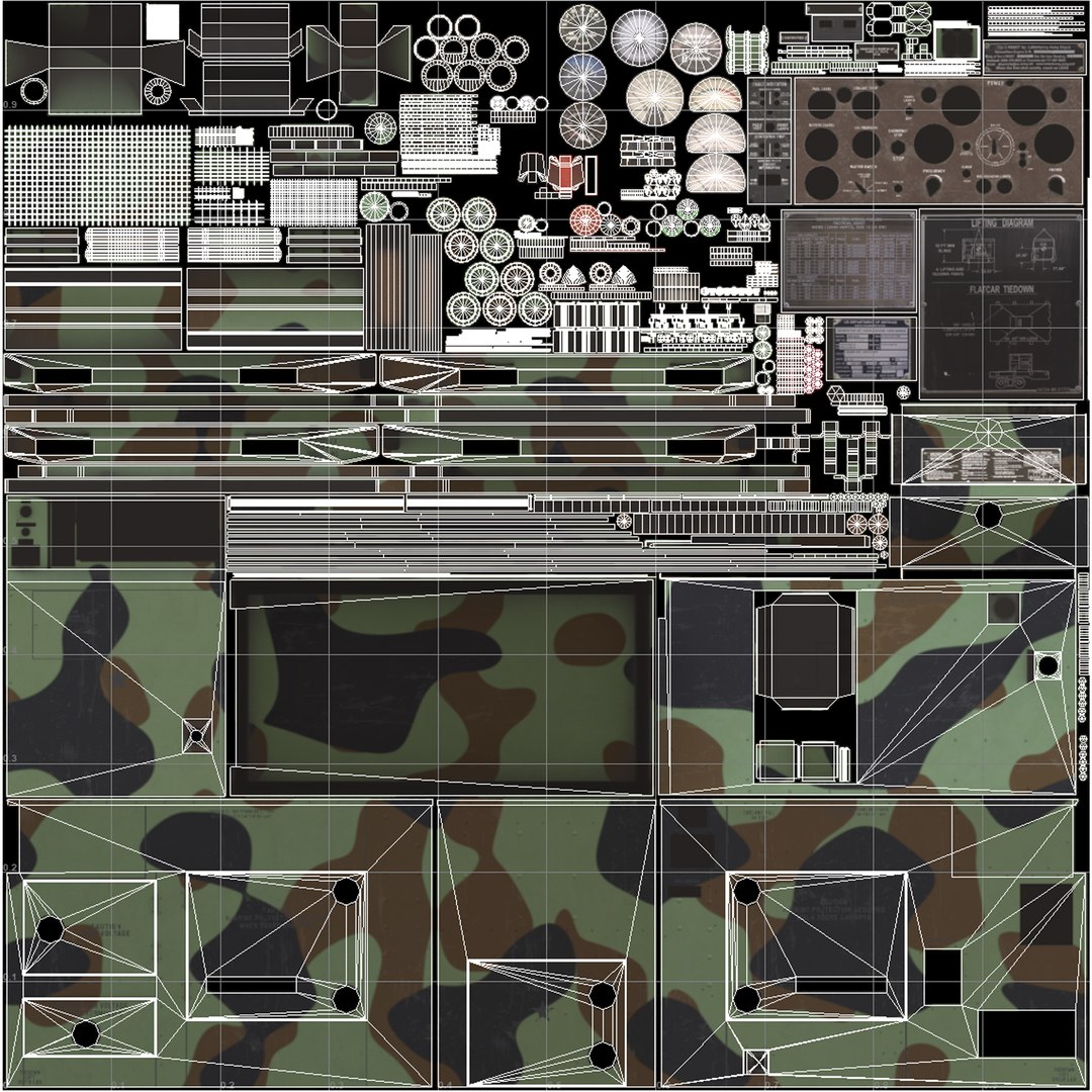 MEP-804 Military Power Generator 3D Model - TurboSquid 2342565