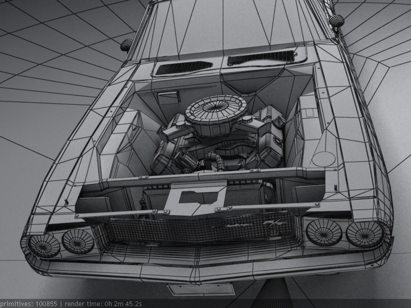 3d Dodge Challenger 70