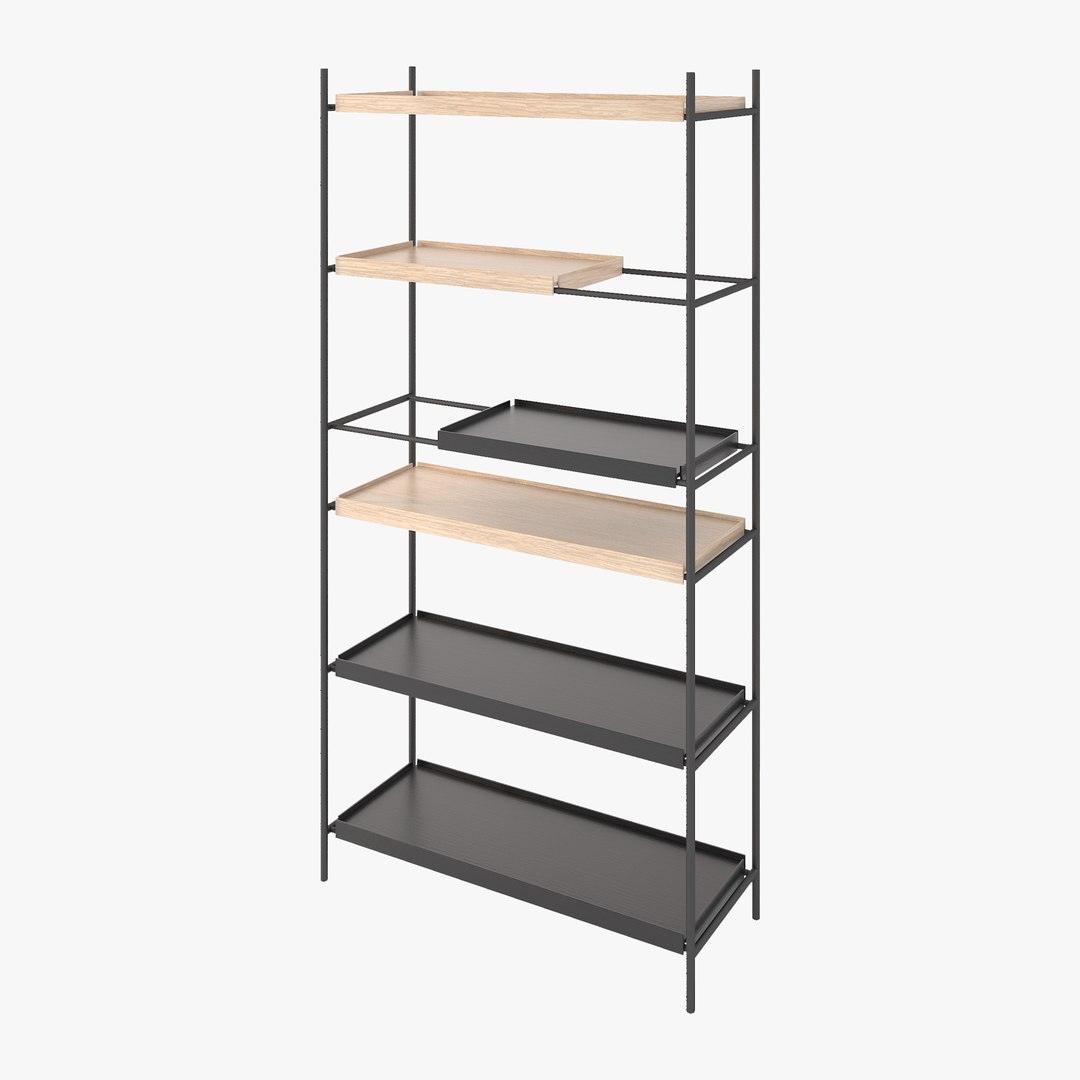 3D Model TRAY SHELF 001 - TurboSquid 2046773