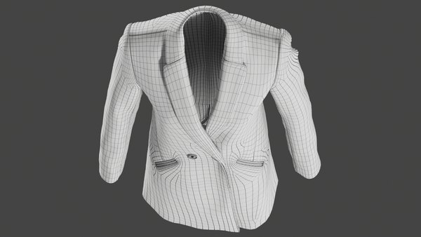 Women's Coat 2 3D model - TurboSquid 1713787