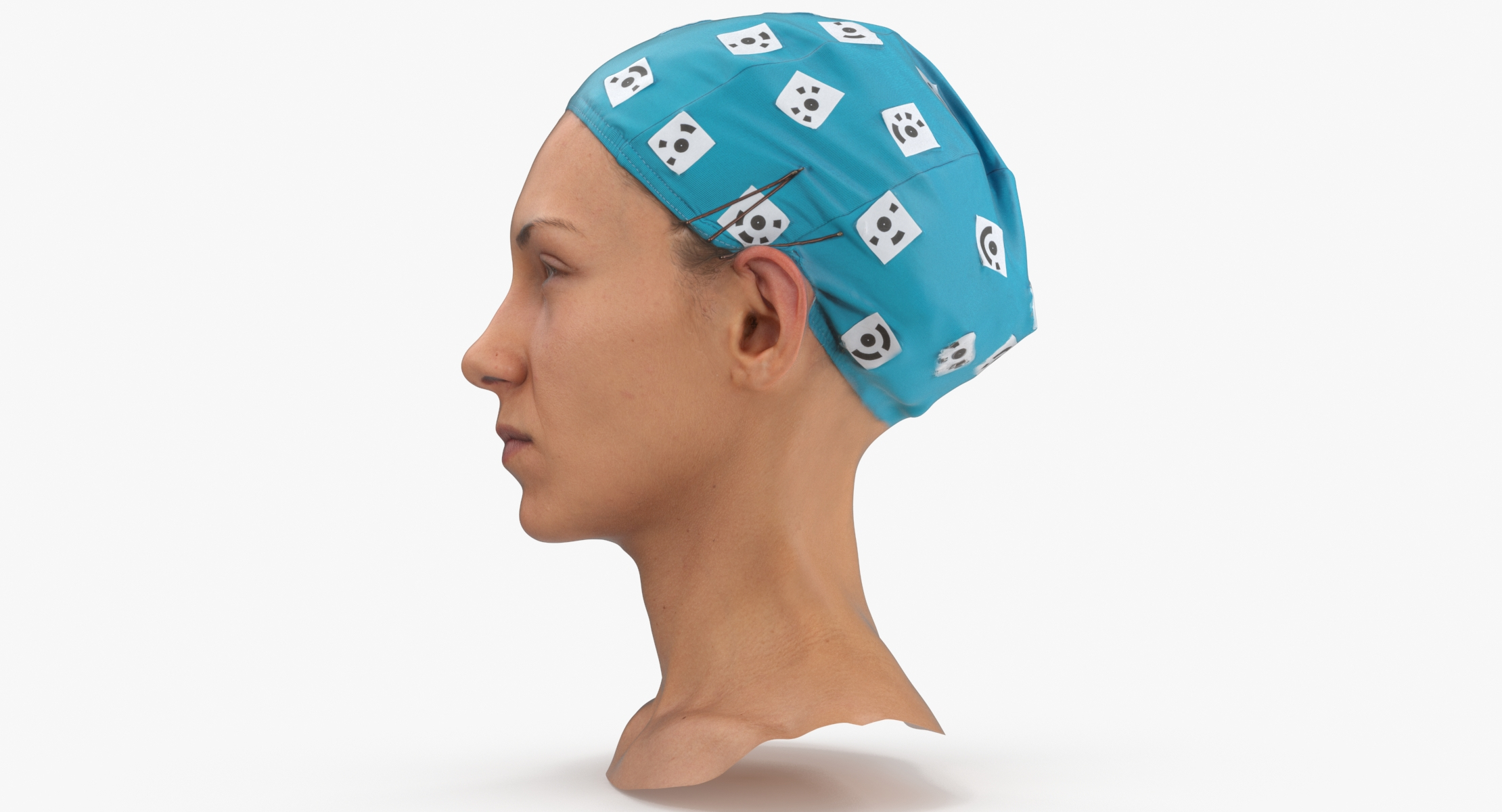 3D athena human head contempt model - TurboSquid 1674215