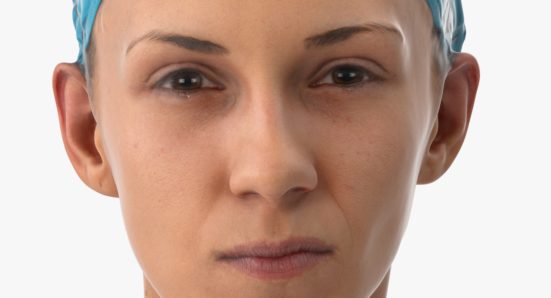 3D athena human head contempt model - TurboSquid 1674215