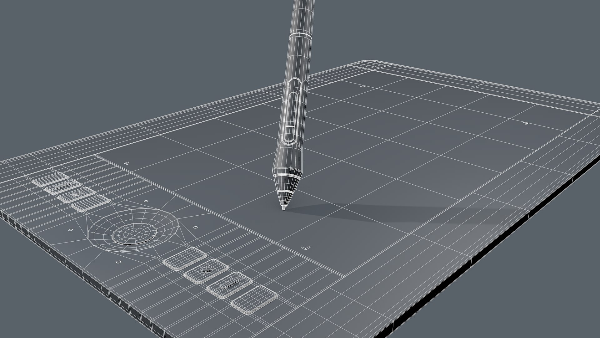 3D Pen Tablet Model - TurboSquid 1470418