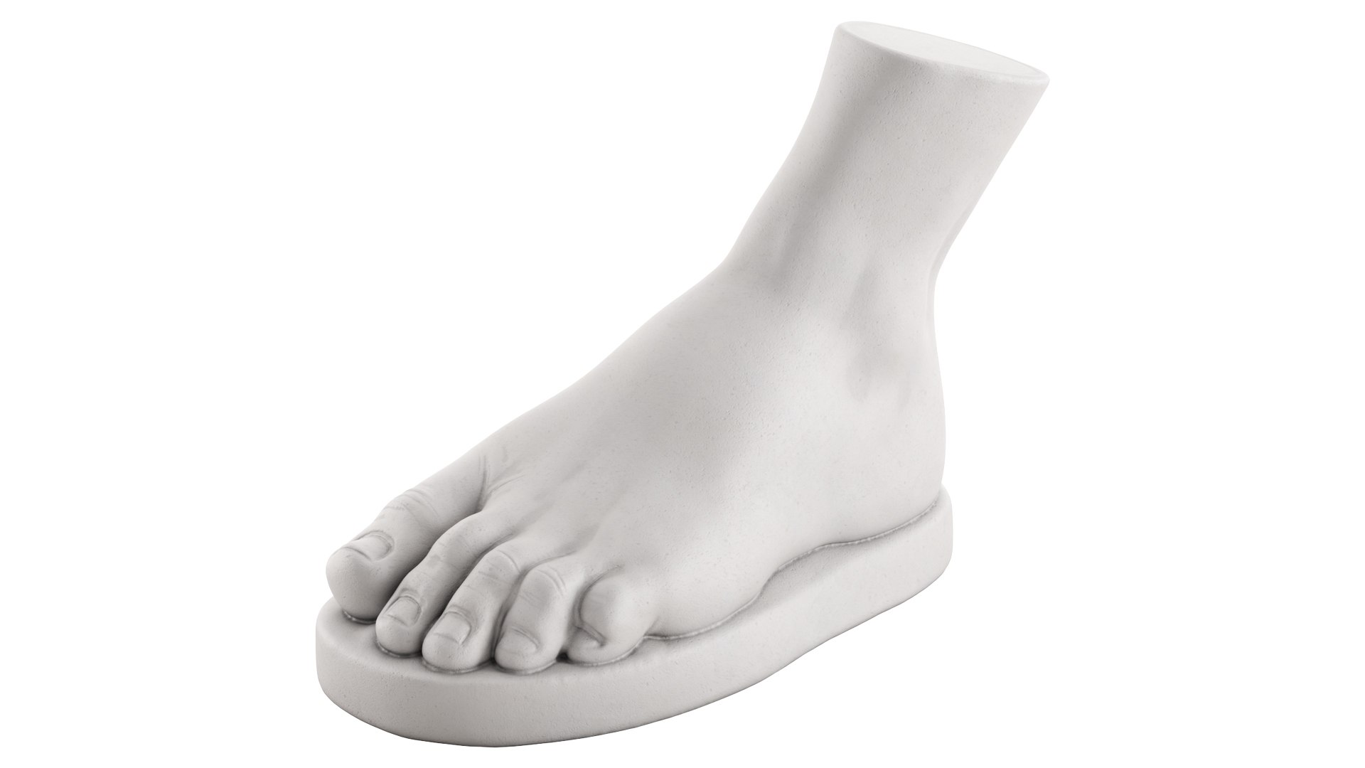 3D Plaster Figure Of The Foot Of Hercules - TurboSquid 2228120
