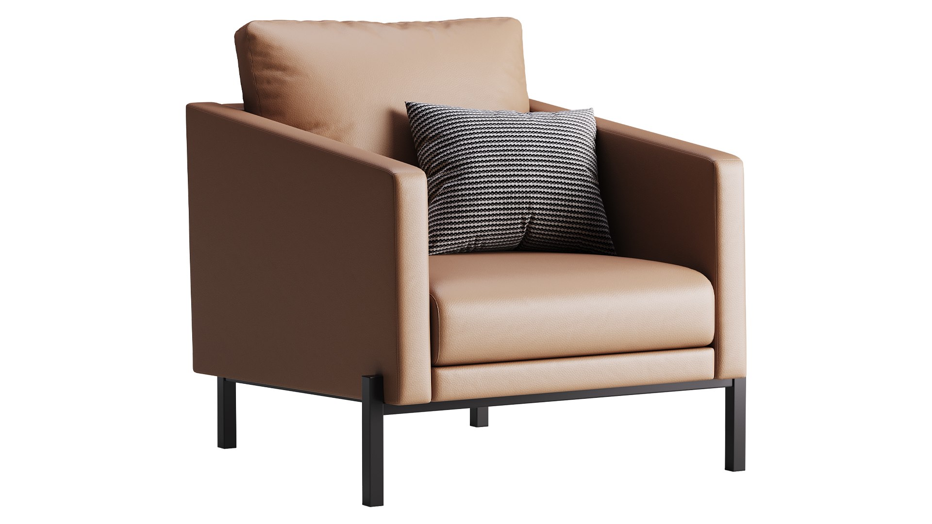 3D LASKASAS MUNIQUE ARMCHAIR Model - TurboSquid 2378097