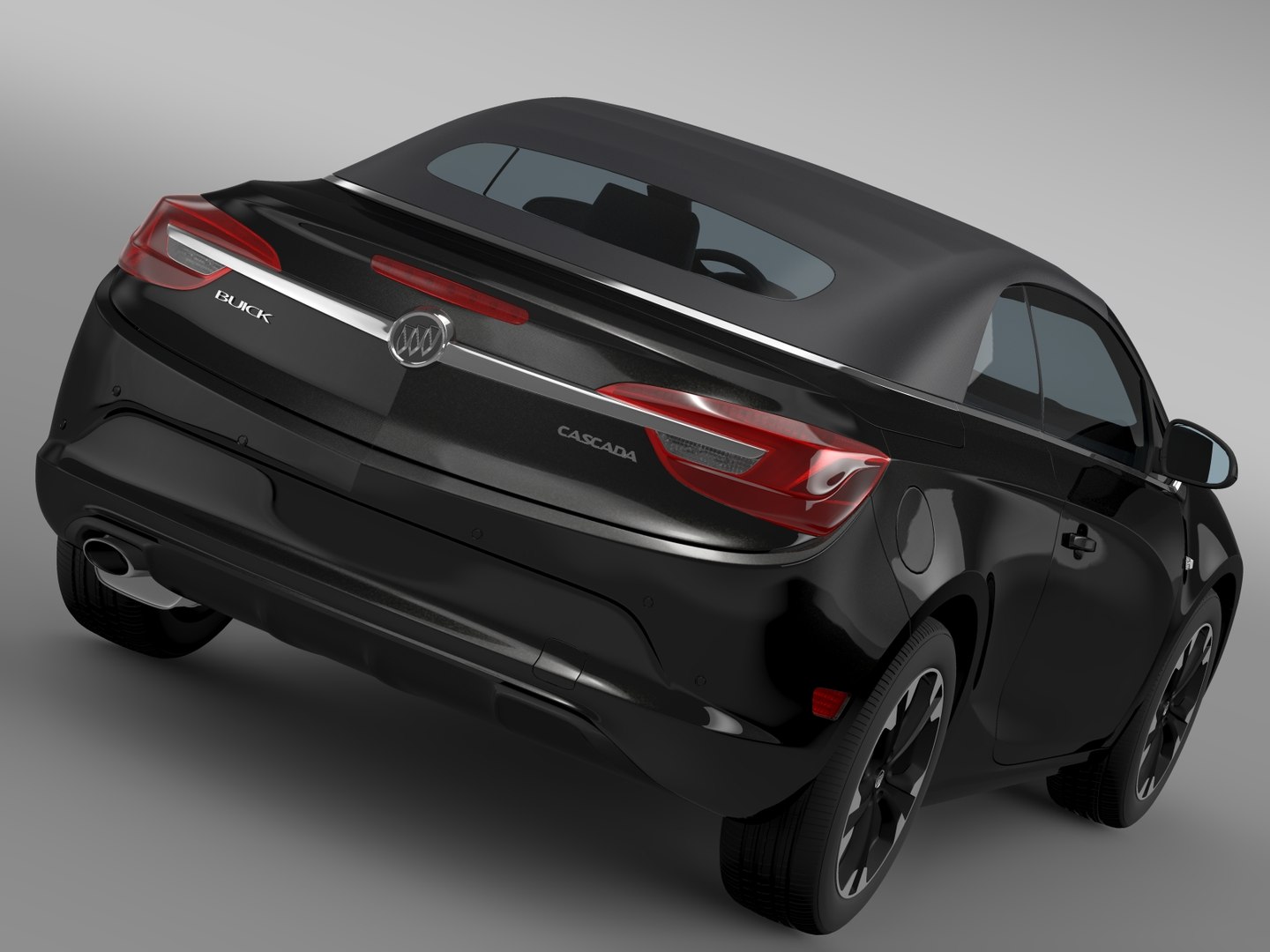 3d buick cascada 2016 model