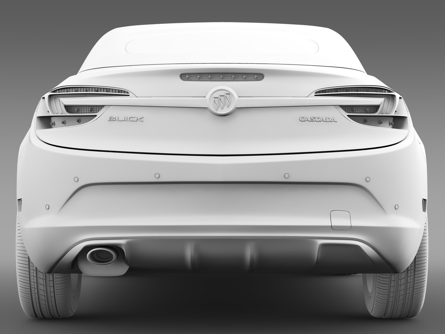 3d buick cascada 2016 model