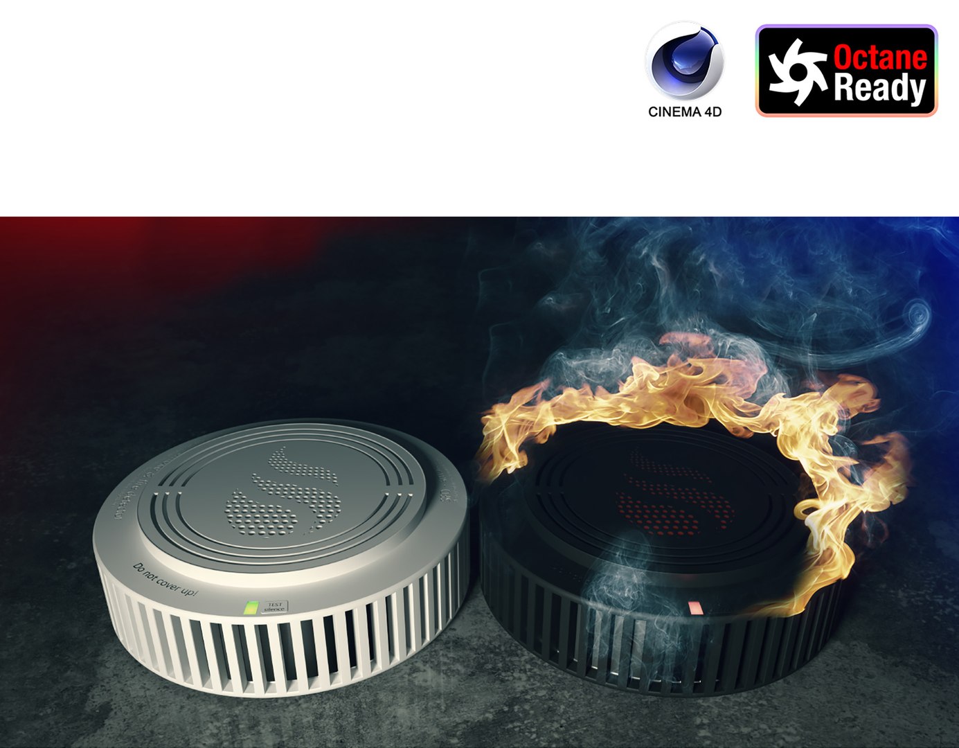 Smoke Detector Generic Model - TurboSquid 1612191