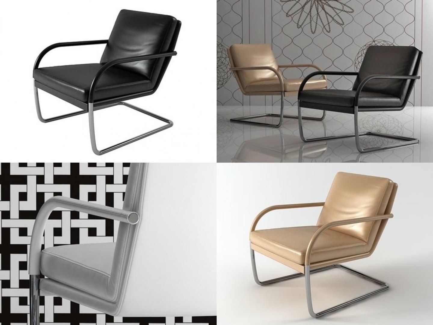 George lounge model - TurboSquid 1177176