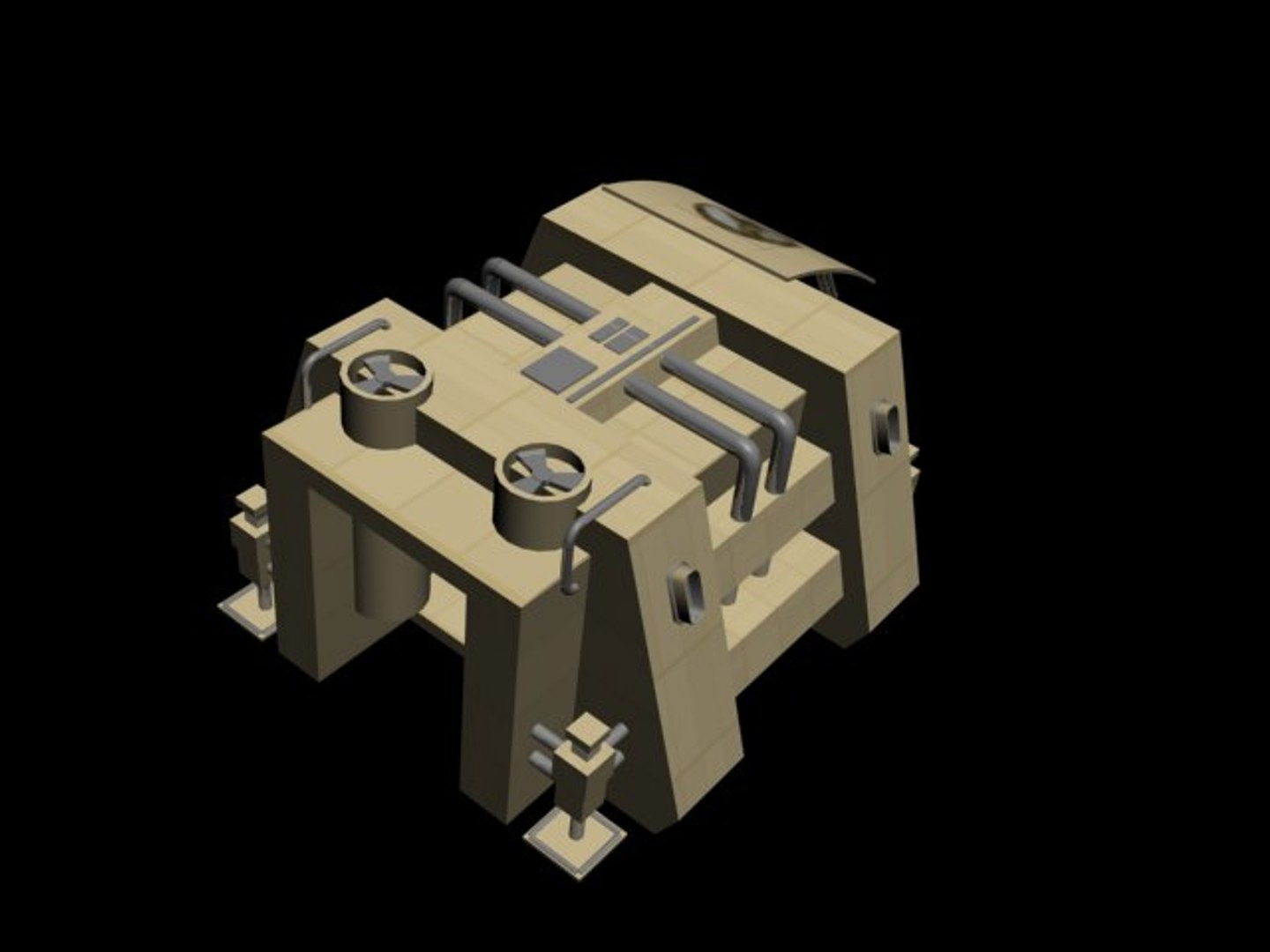 gdi war factory 3d max