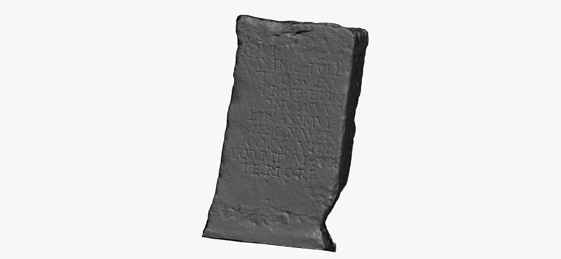 Medieval Stone Scripture 01 RAW Scan 3D Model - TurboSquid 1793614
