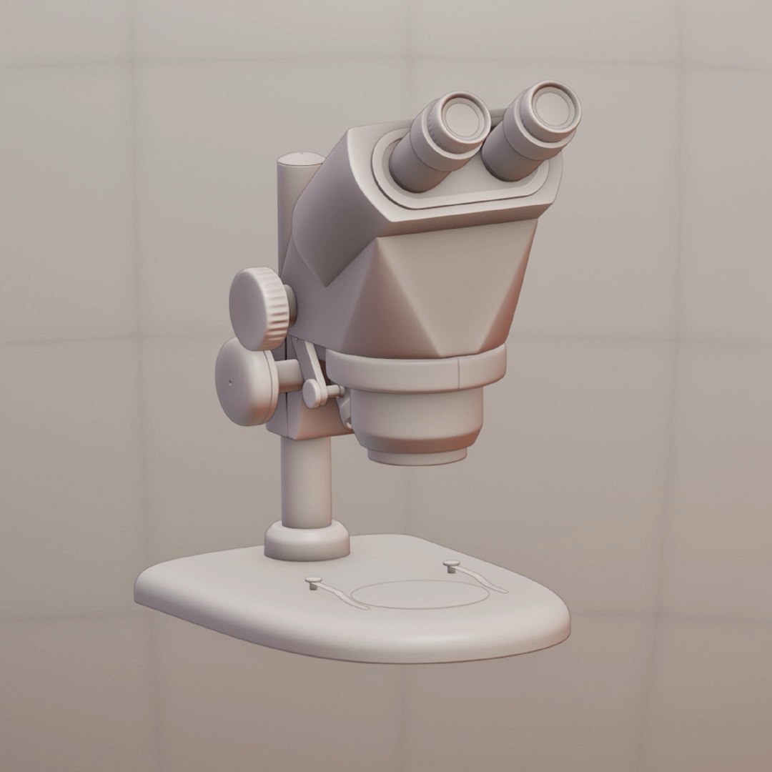 Stereo Microscope 3D - TurboSquid 1983527