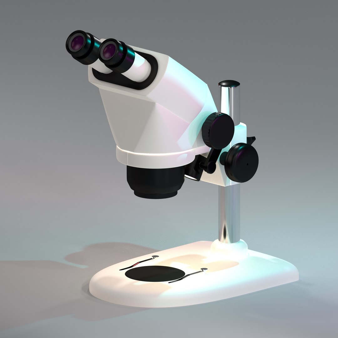 Stereo Microscope 3D - TurboSquid 1983527