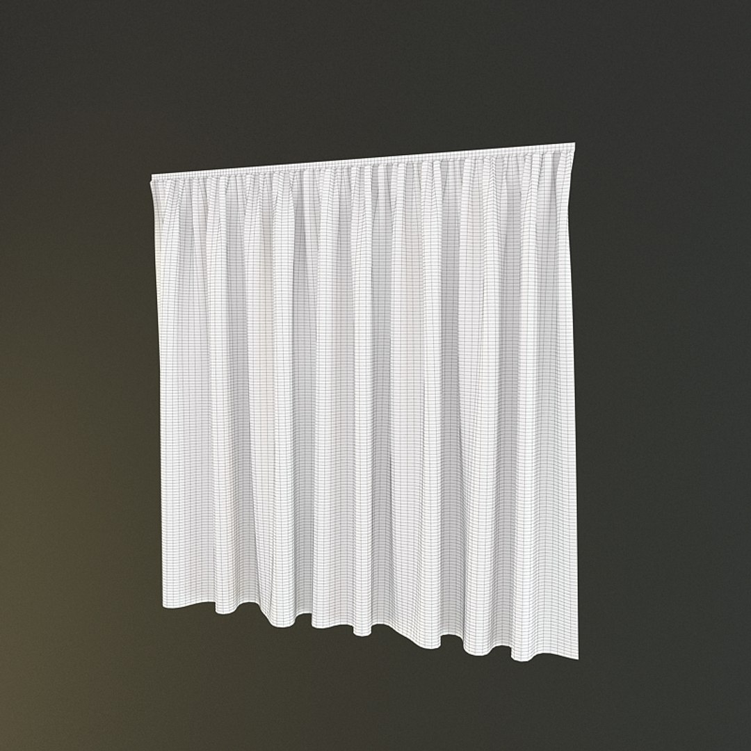 3d Curtain Model