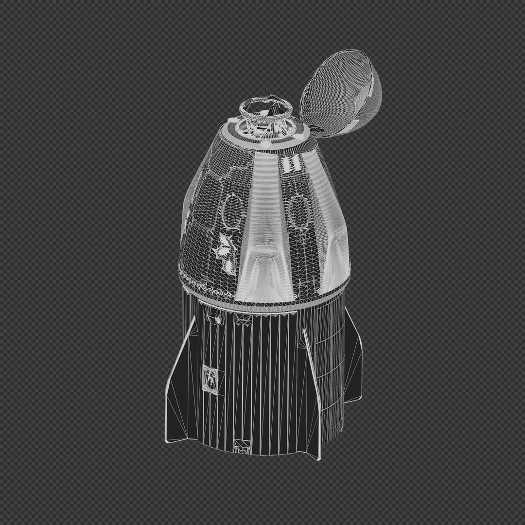 Crew Dragon Spacecraft 3D Model - TurboSquid 1969288