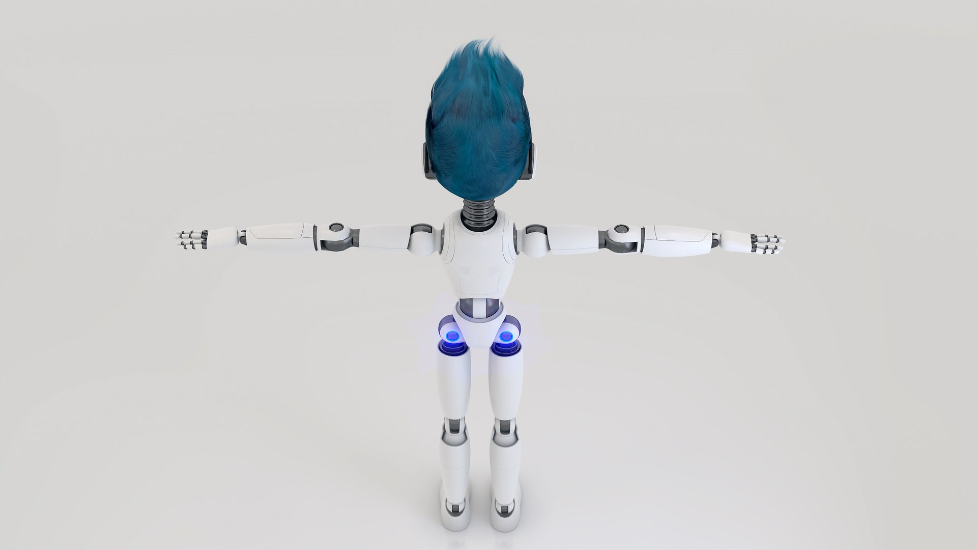 Robot Kid Vray Animated Model Model - TurboSquid 2181062