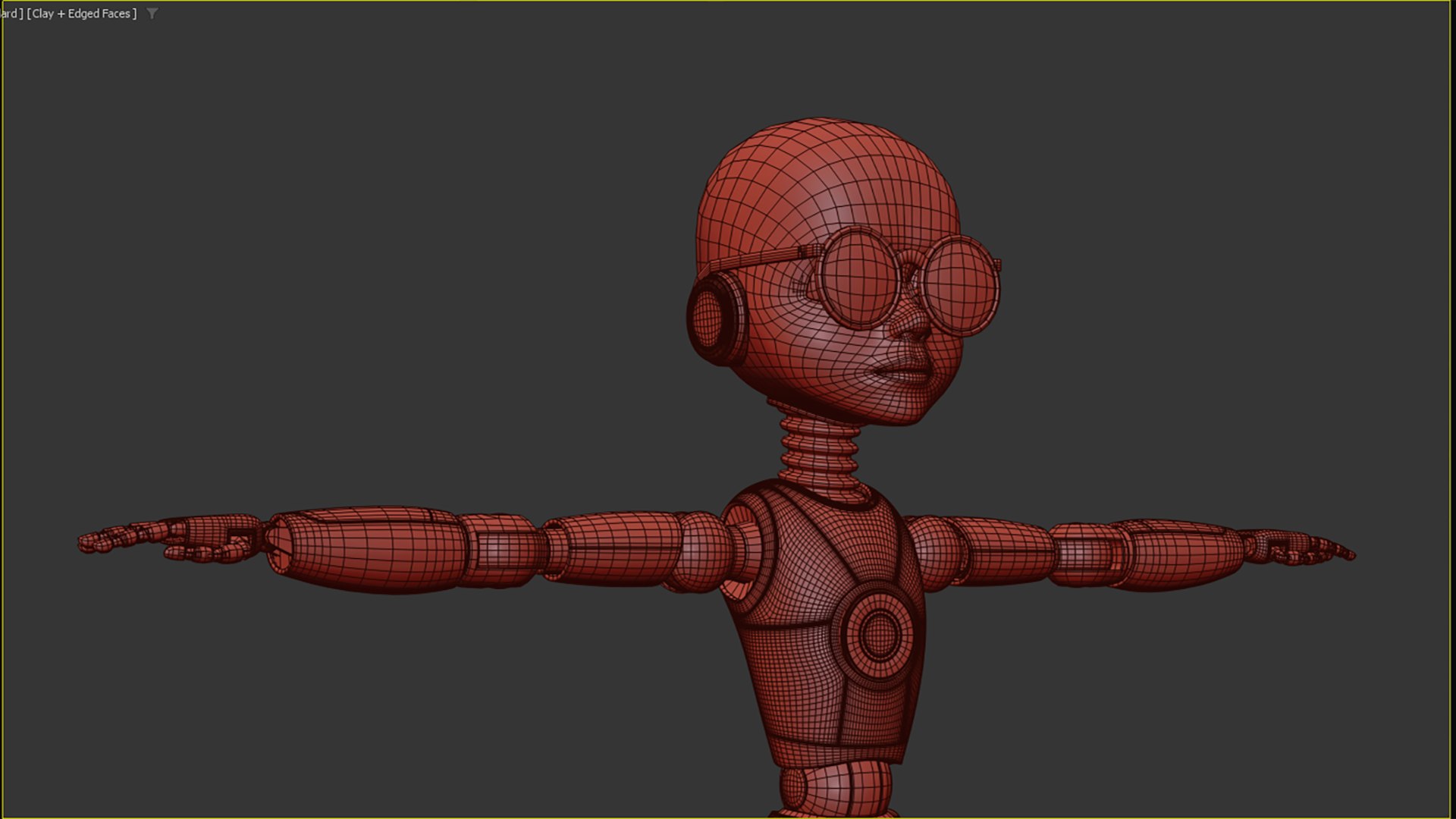 Robot Kid Vray Animated model model - TurboSquid 2181062