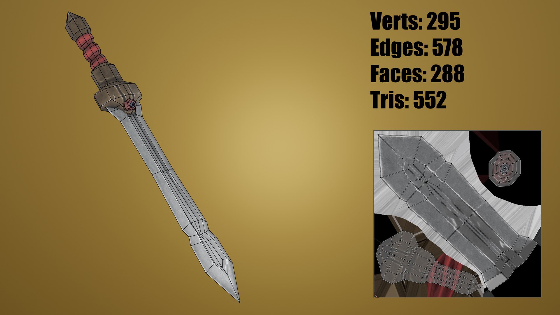 Stylized Handpainted Sword X 3 3D Model - TurboSquid 1919770