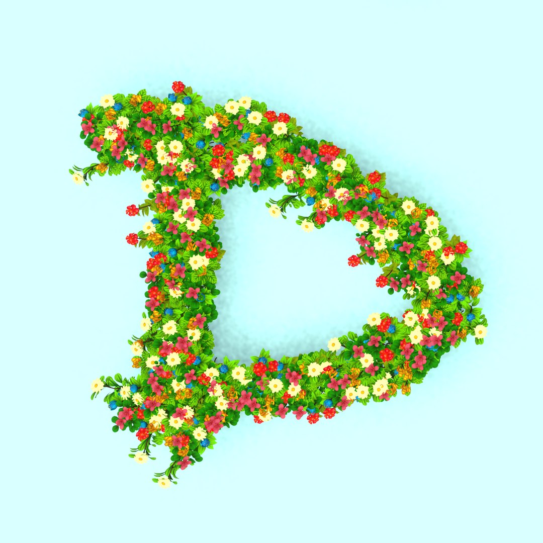 3D ABCDEF LETTERS - TurboSquid 1888586