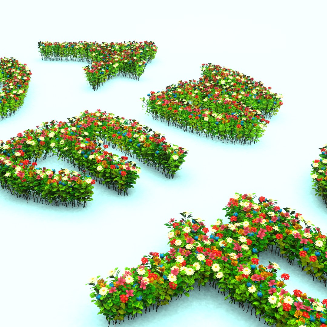 3D ABCDEF LETTERS - TurboSquid 1888586