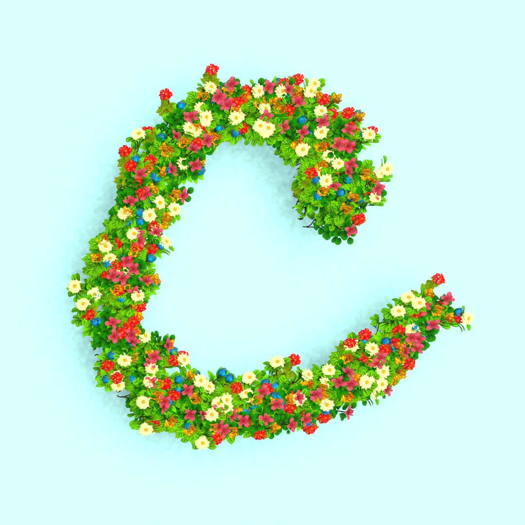 3D ABCDEF LETTERS - TurboSquid 1888586