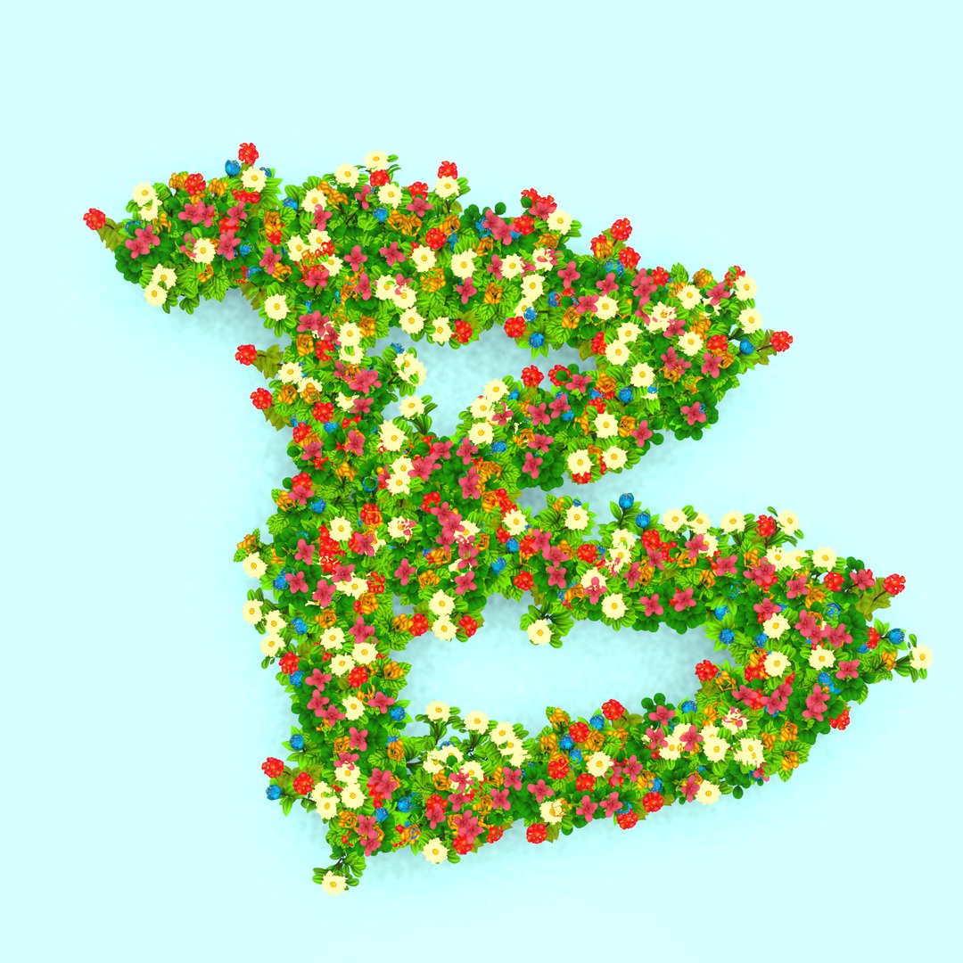 3D ABCDEF LETTERS - TurboSquid 1888586