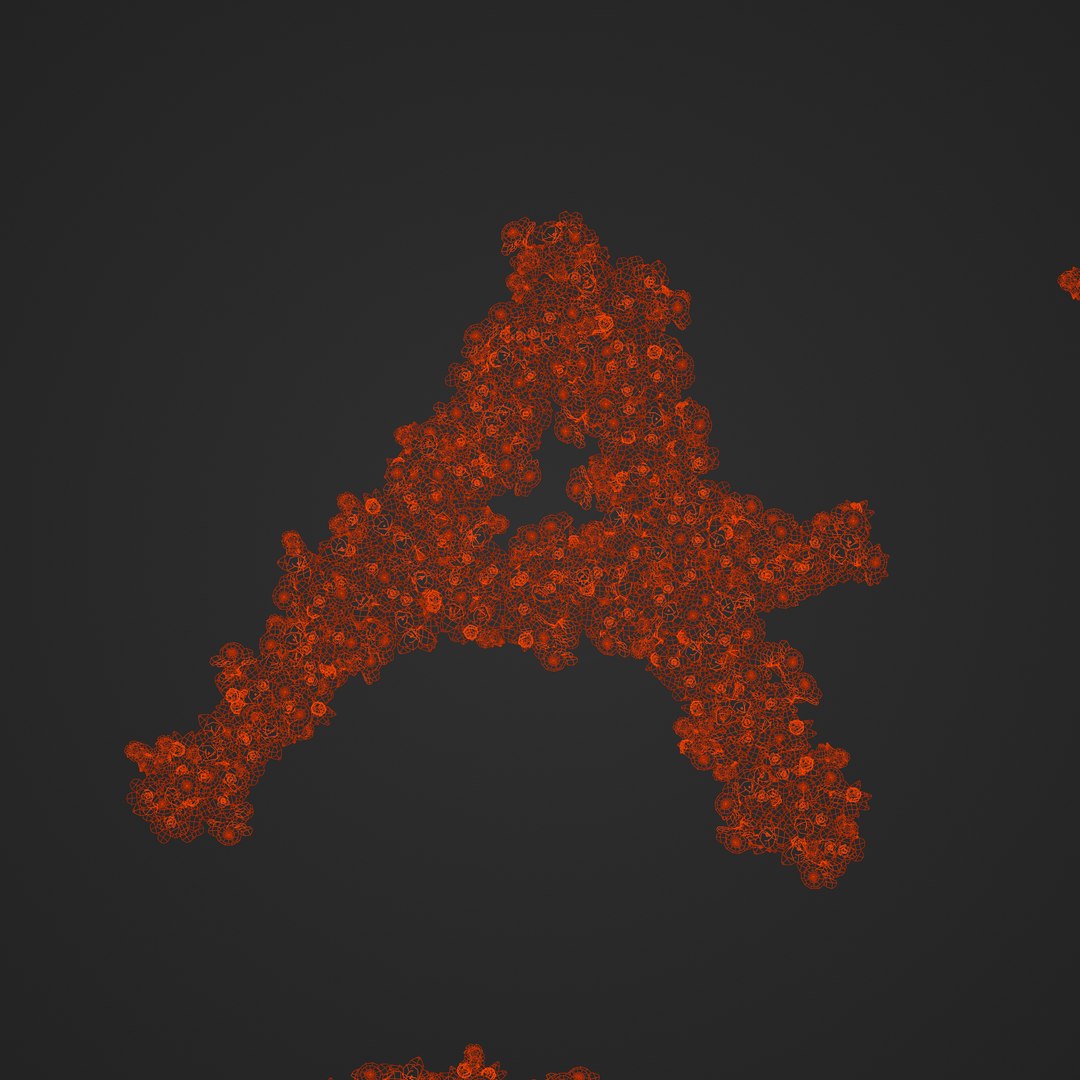 3D ABCDEF LETTERS - TurboSquid 1888586