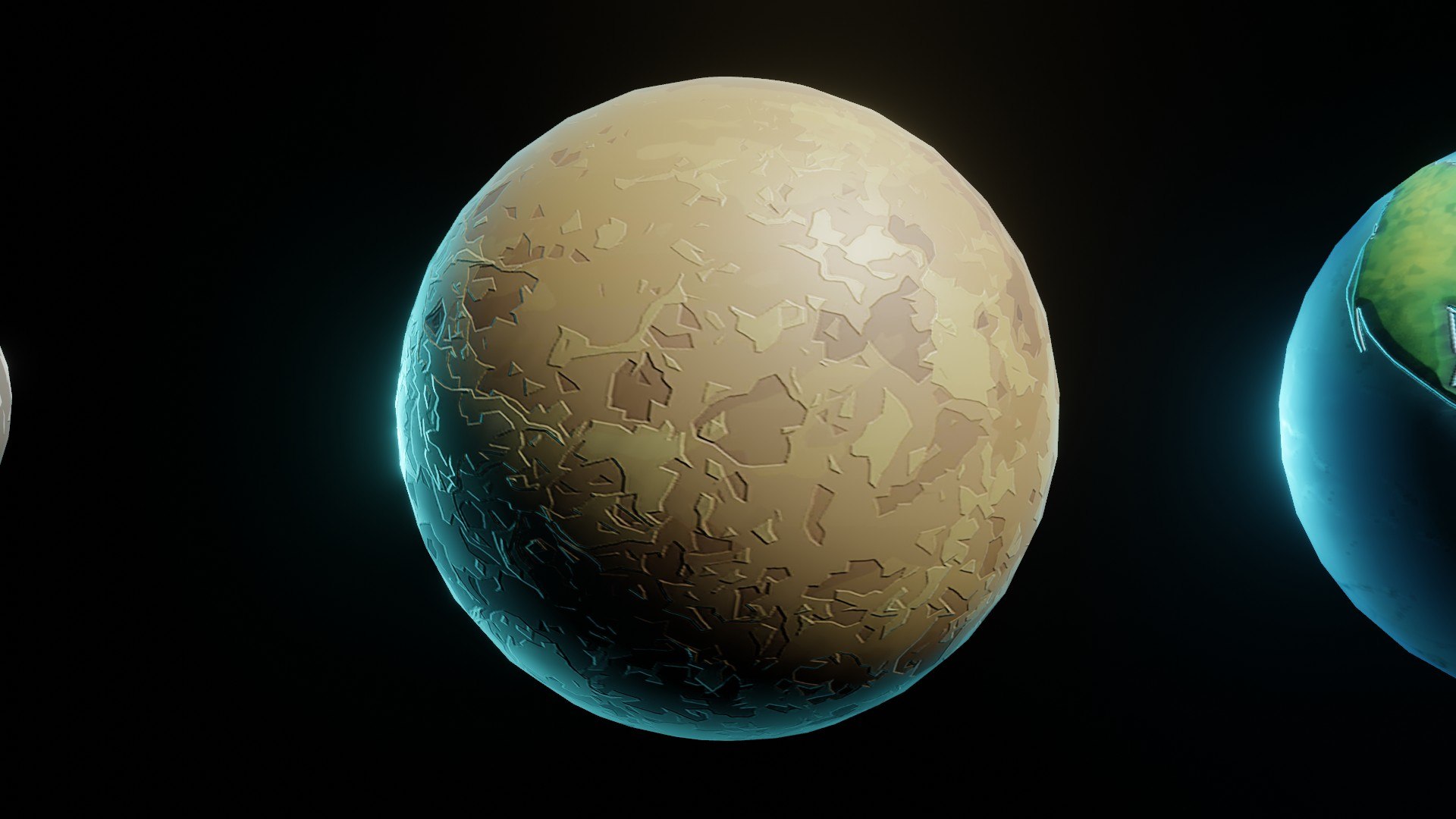 3D Stylized Solar System 3D Model 2k 4k 8k Textures Model - TurboSquid ...