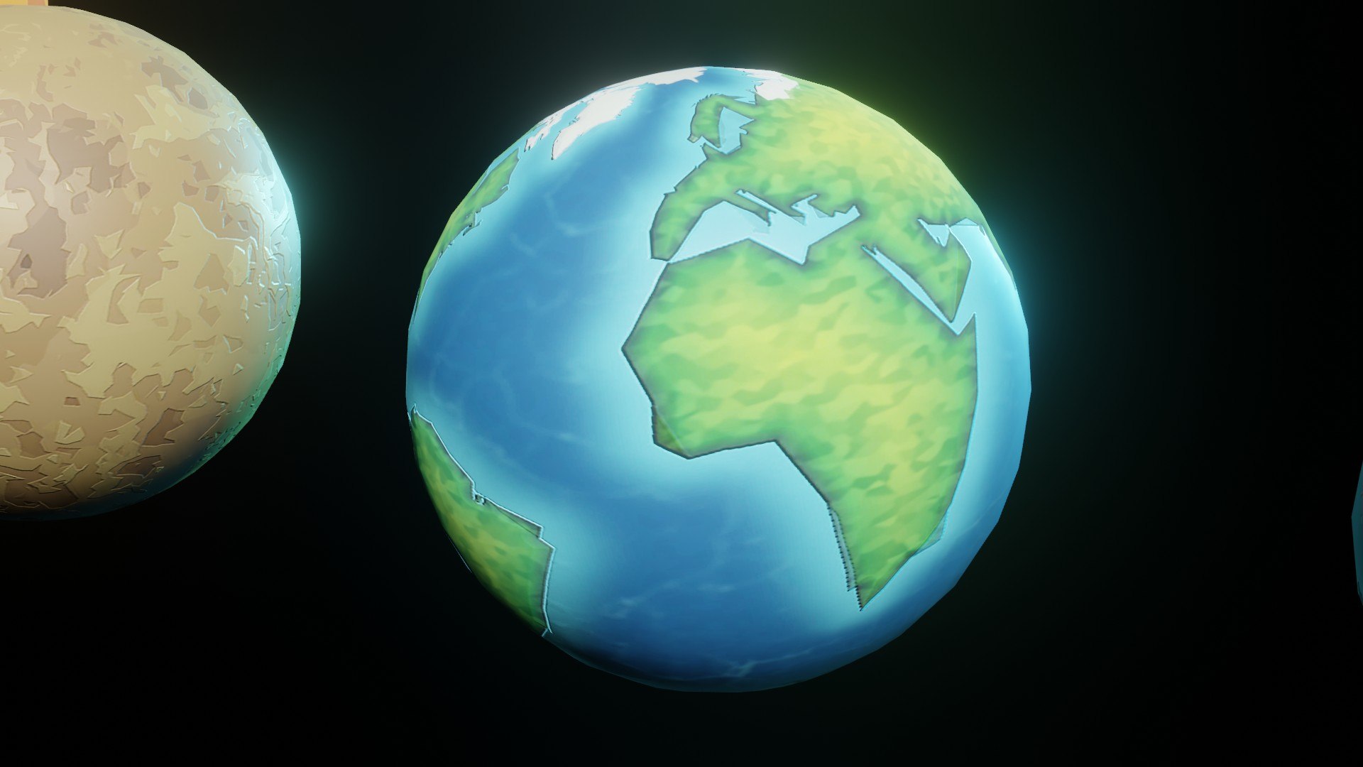 3D Stylized Solar System 3D Model 2k 4k 8k Textures Model - TurboSquid ...