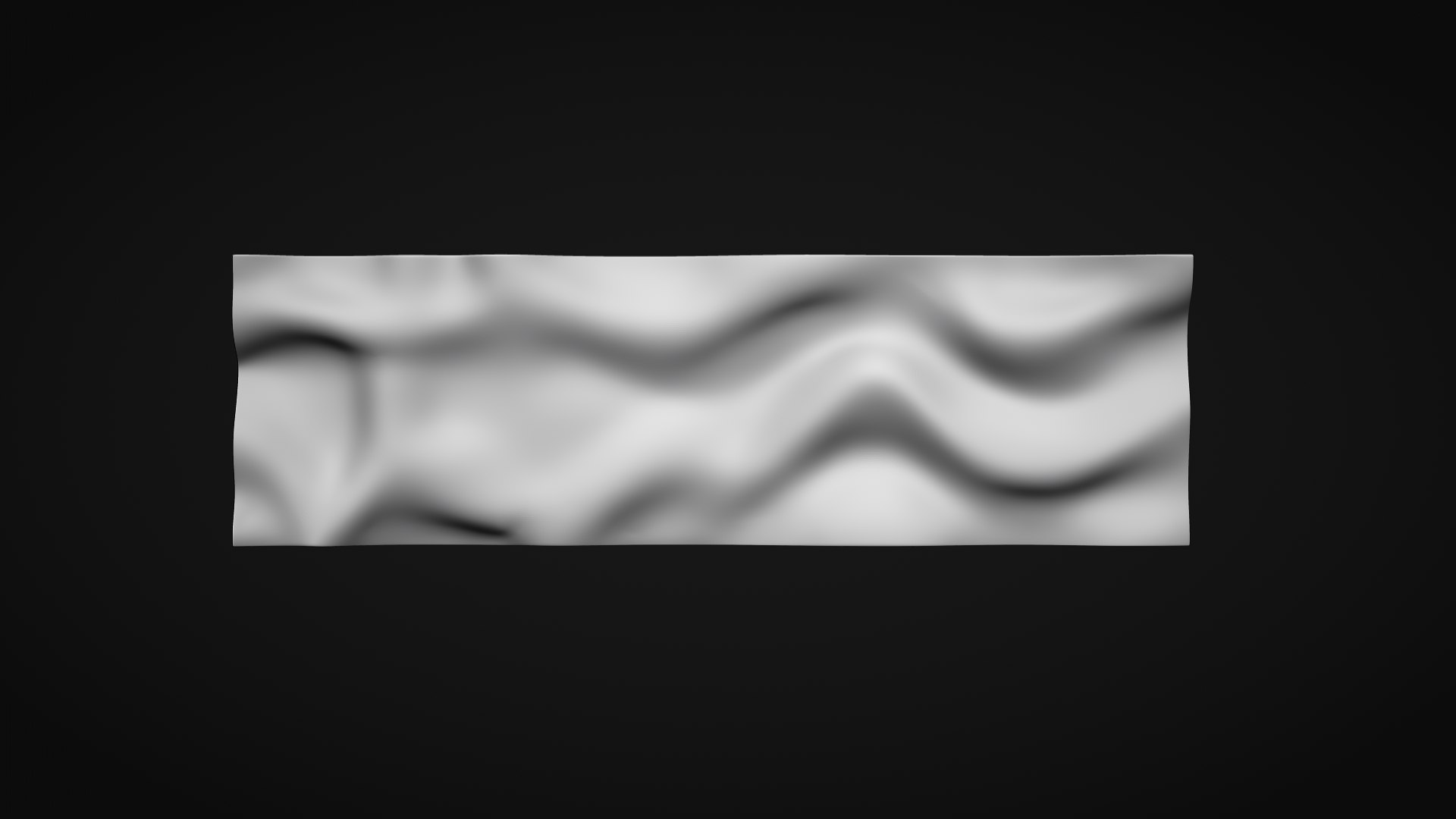 3D Wavy Wall Art Panel For Cnc Carving 3D Print Model - TurboSquid 2338003