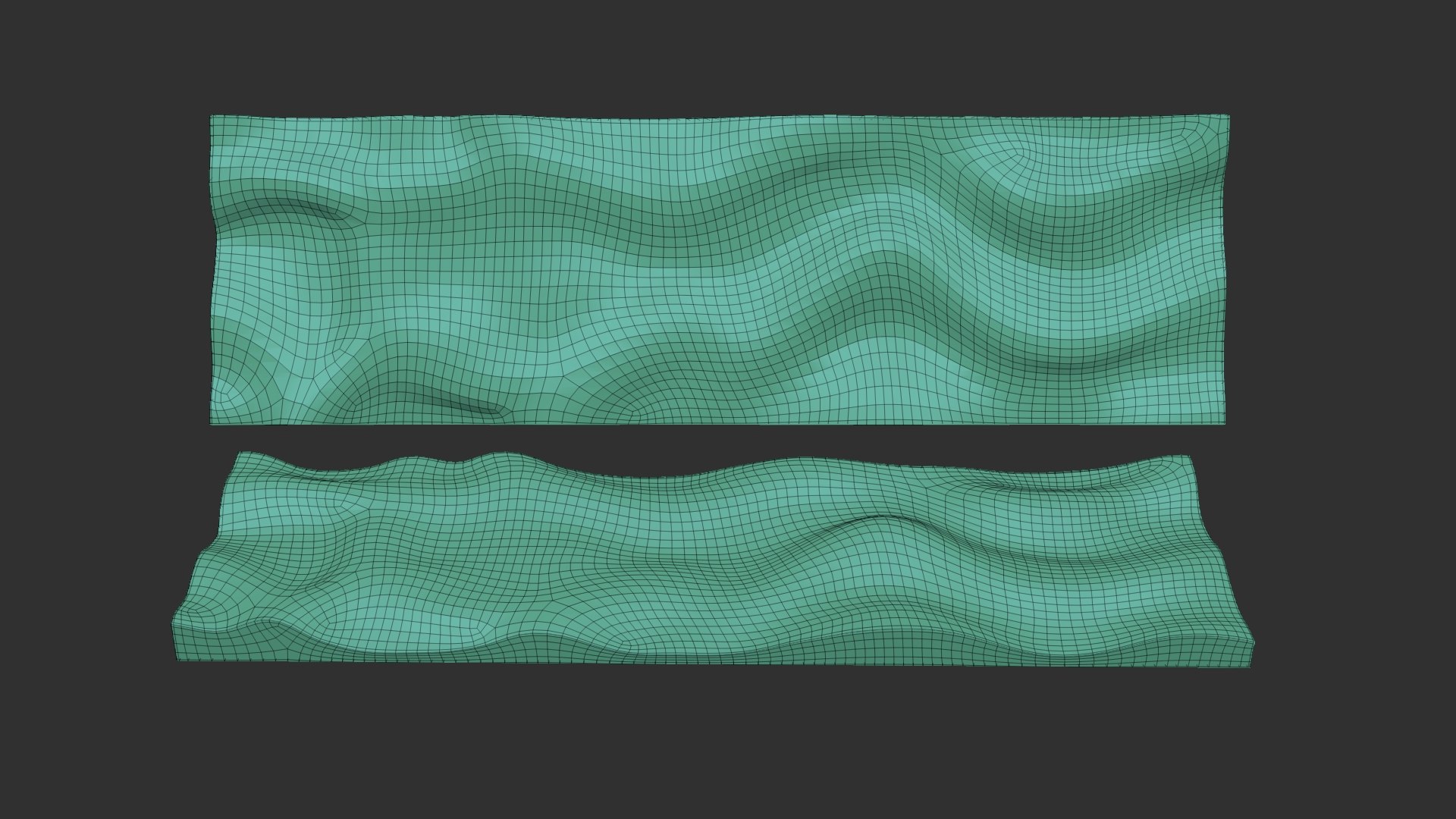 3D Wavy Wall Art Panel For Cnc Carving 3D Print Model - TurboSquid 2338003