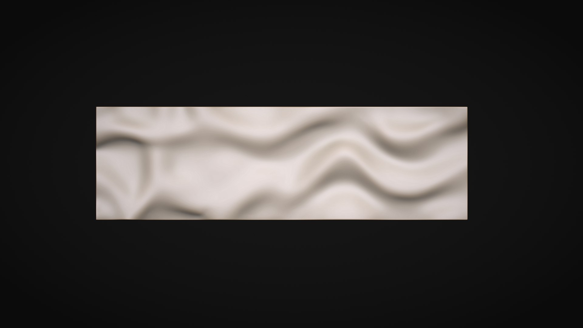 3D Wavy Wall Art Panel For Cnc Carving 3D Print Model - TurboSquid 2338003