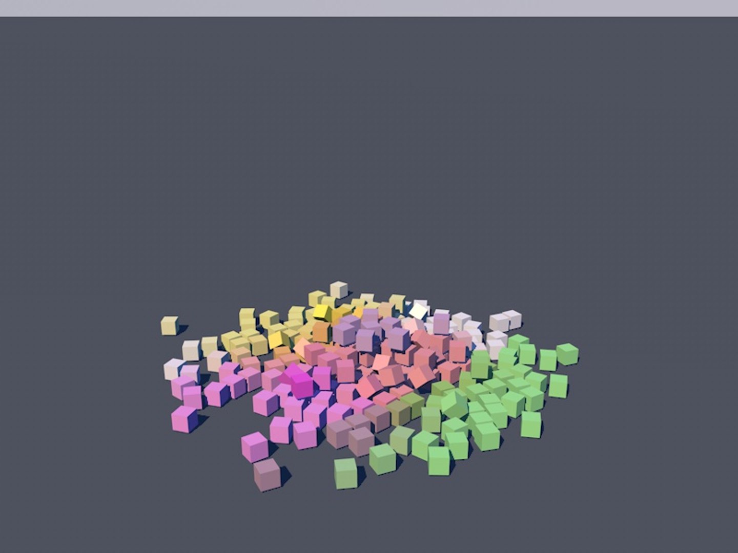 3D Rainbow Cubes - TurboSquid 1287176