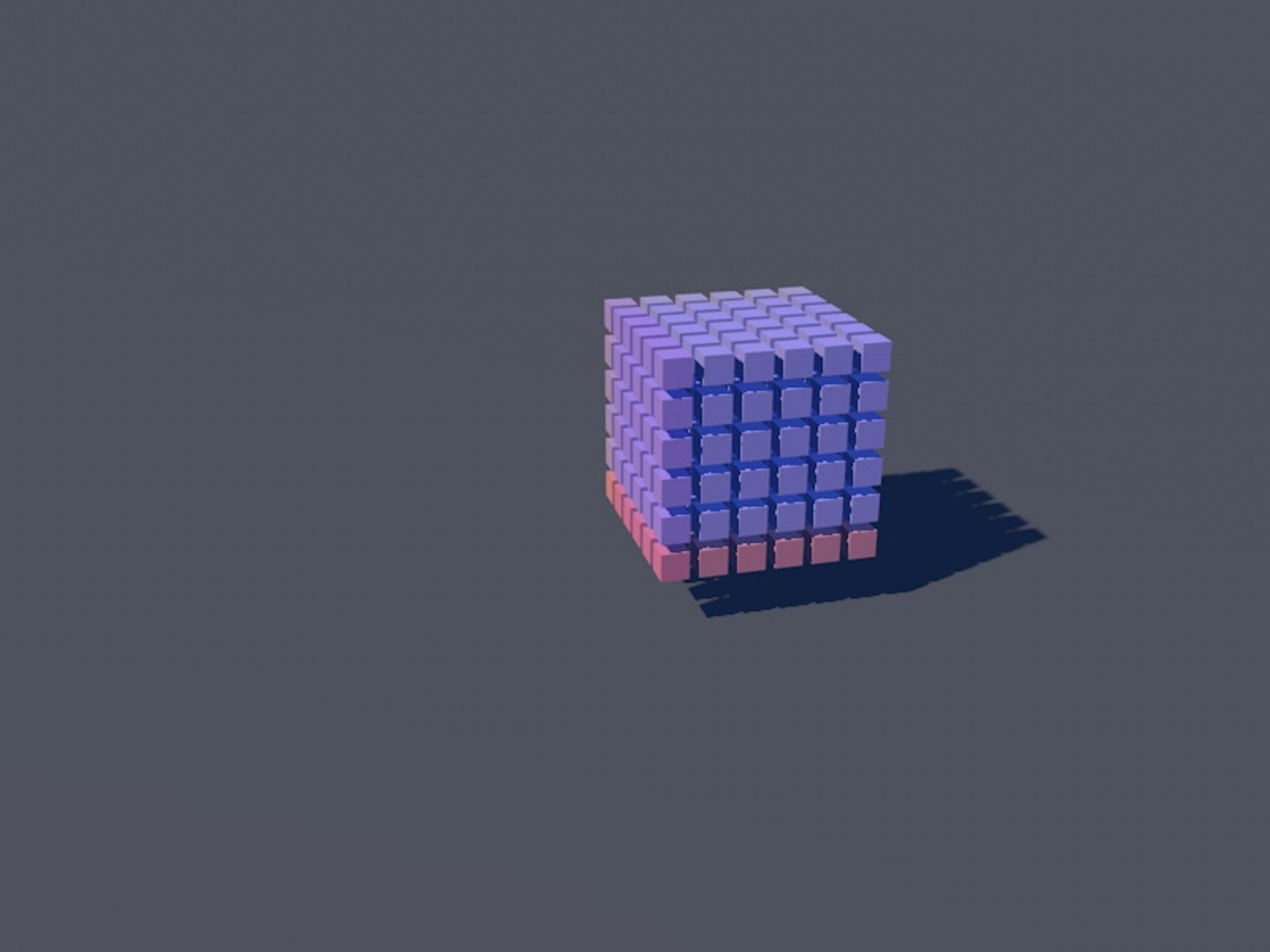 3D Rainbow Cubes - TurboSquid 1287176