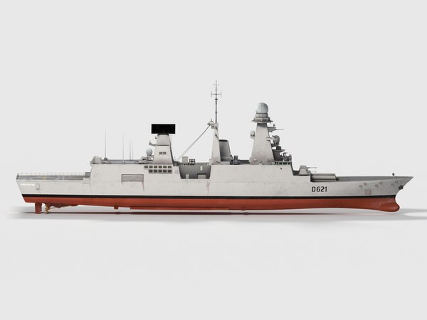 3D Modern Warship - TurboSquid 1867844