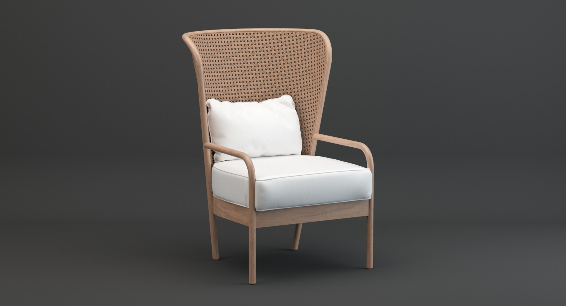 Rattan Chair 3D - TurboSquid 1849560