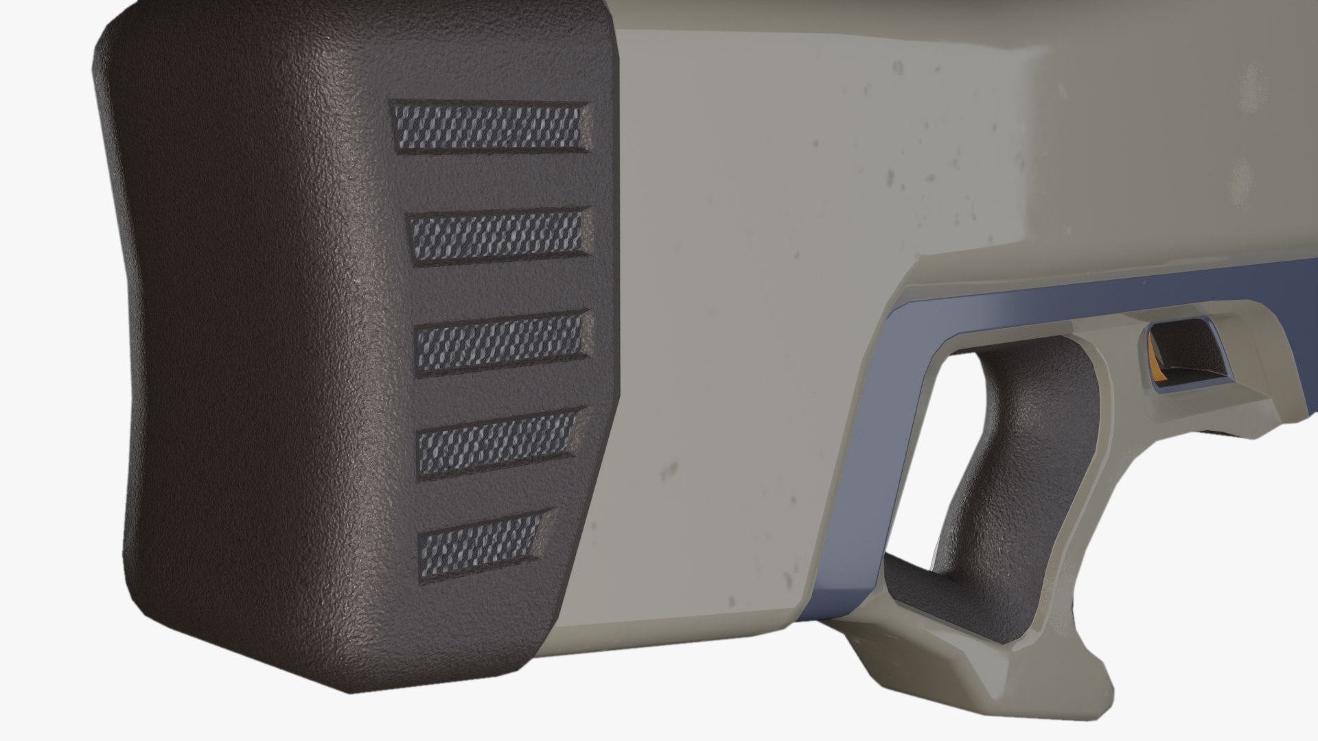 Sci-Fi Heavy Blaster Gun 3D Model - TurboSquid 2113409