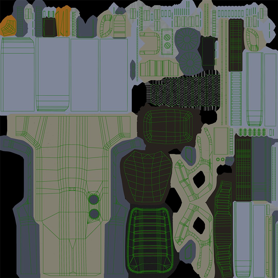 Sci-Fi Heavy Blaster Gun 3D Model - TurboSquid 2113409