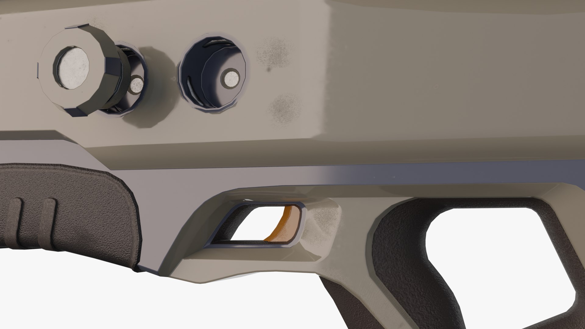 Sci-Fi Heavy Blaster Gun 3D Model - TurboSquid 2113409