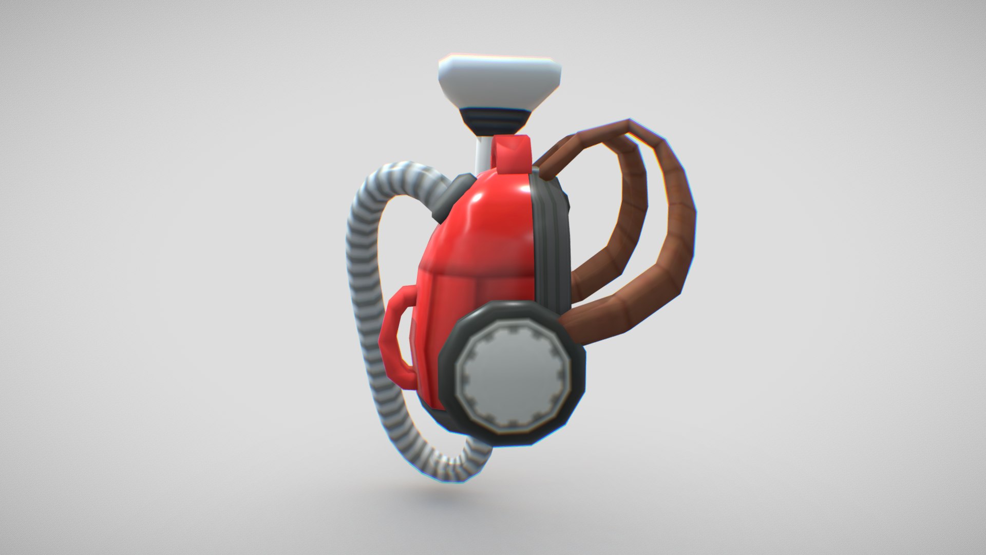 3D Poltergust 3000 - Luigi Mansion Model - TurboSquid 2360246